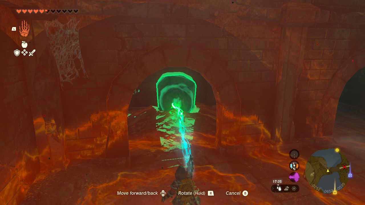 Royal Hidden Passage walkthrough for Soldier’s Armor set in Zelda TOTK
