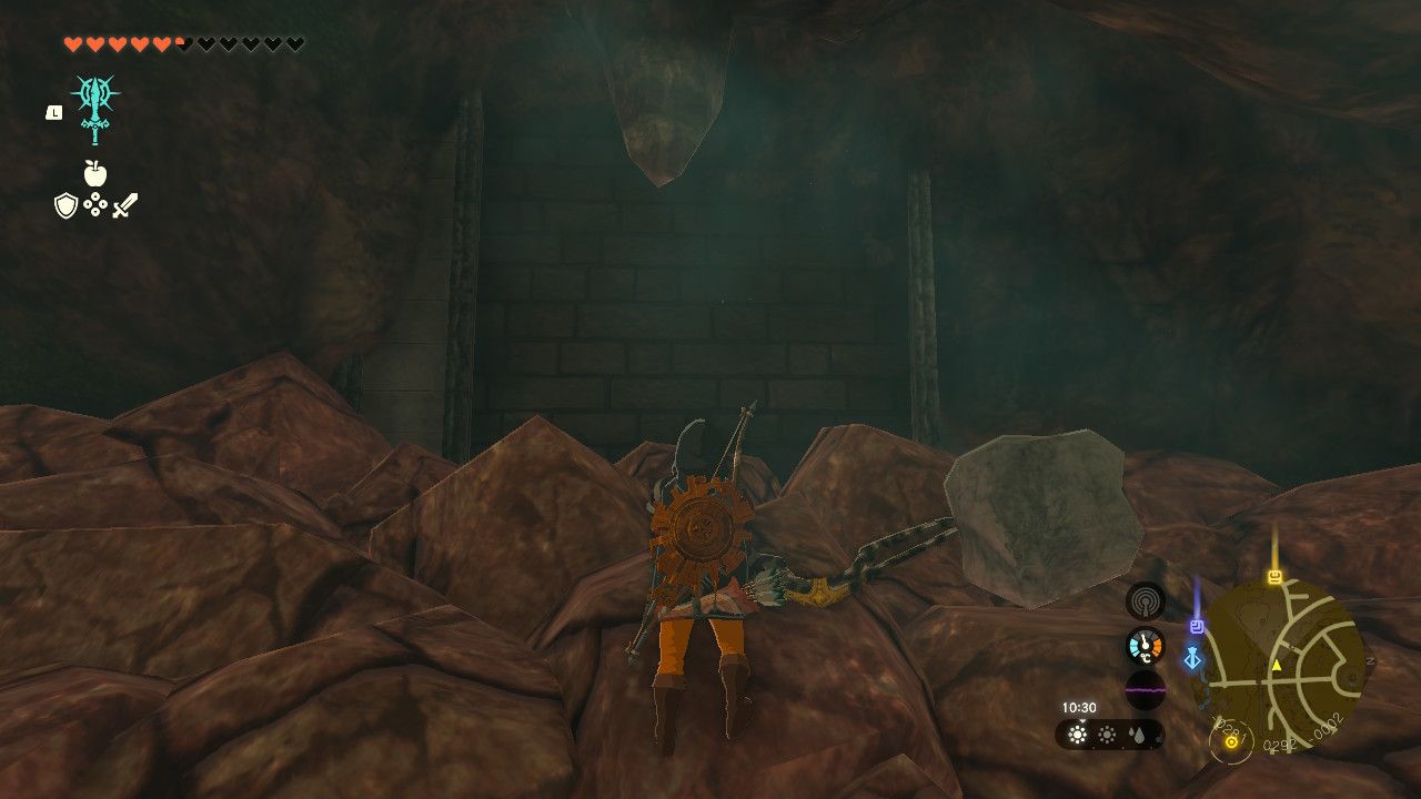 Royal Hidden Passage walkthrough for Soldier’s Armor set in Zelda TOTK