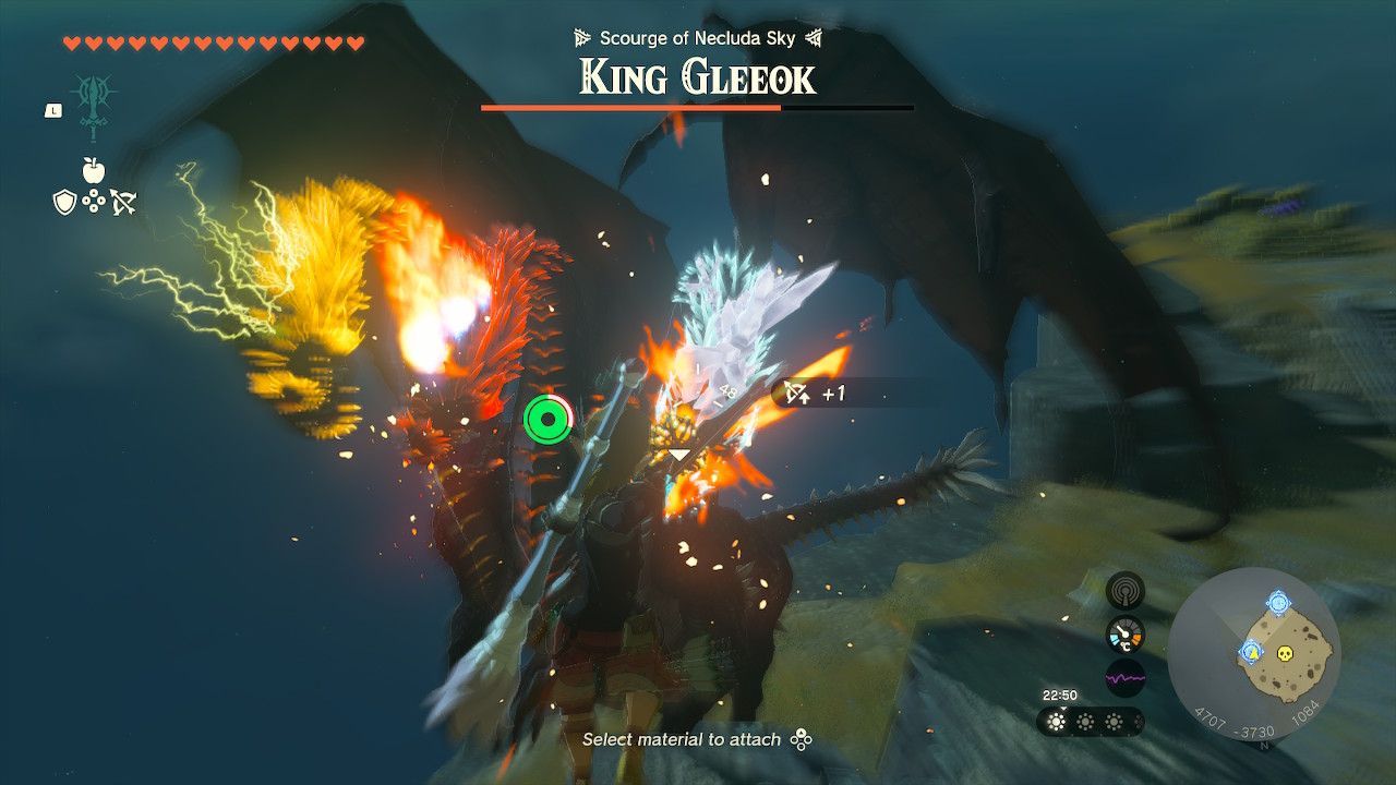 King Gleeok locations, how to beat in Zelda: Tears of the Kingdom
