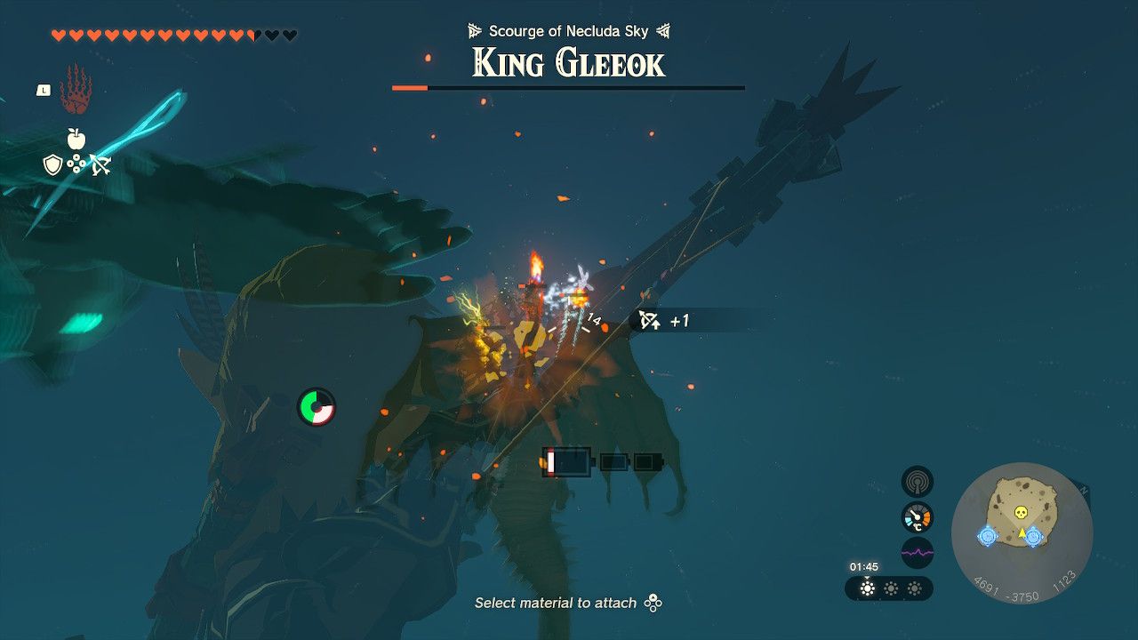 King Gleeok locations, how to beat in Zelda: Tears of the Kingdom