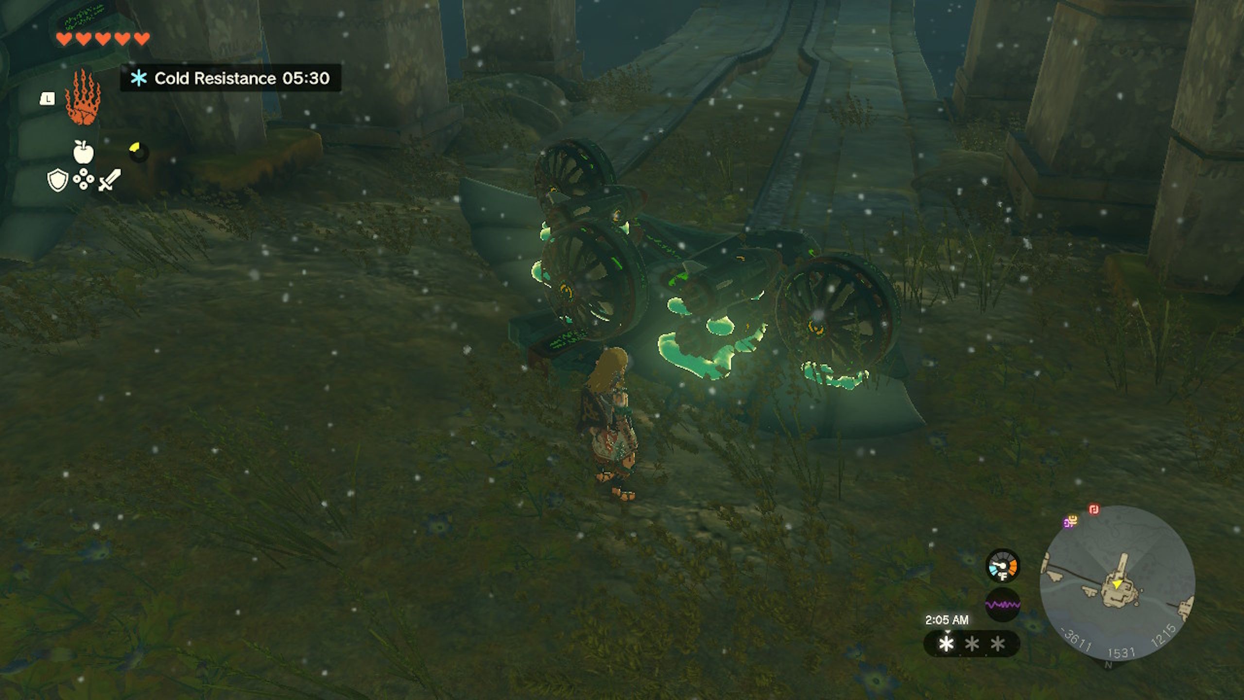 Zonaite Armor location in Zelda: Tears of the Kingdom