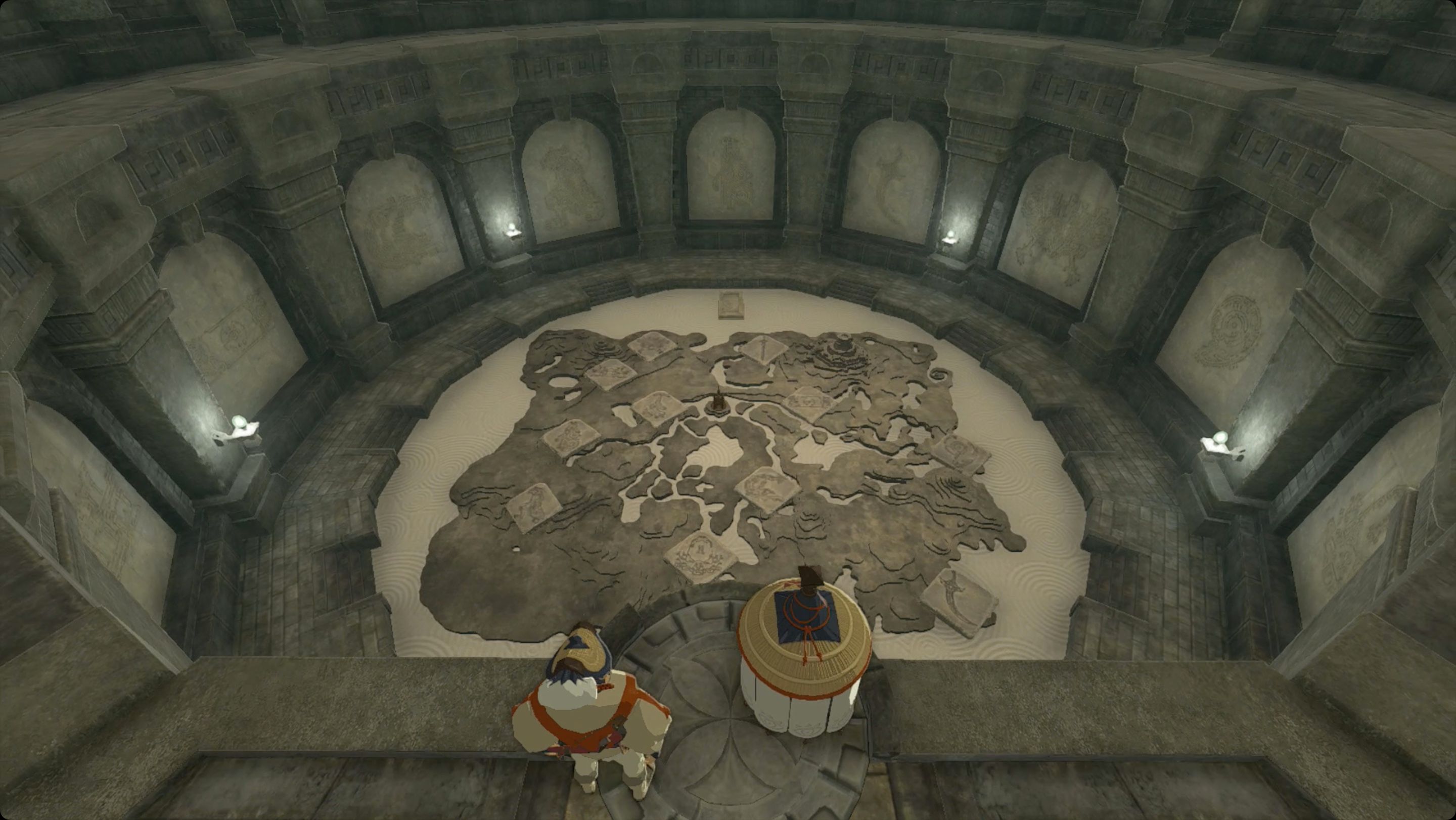 Dragon Tear geoglyph and Memory locations in Zelda: TOTK