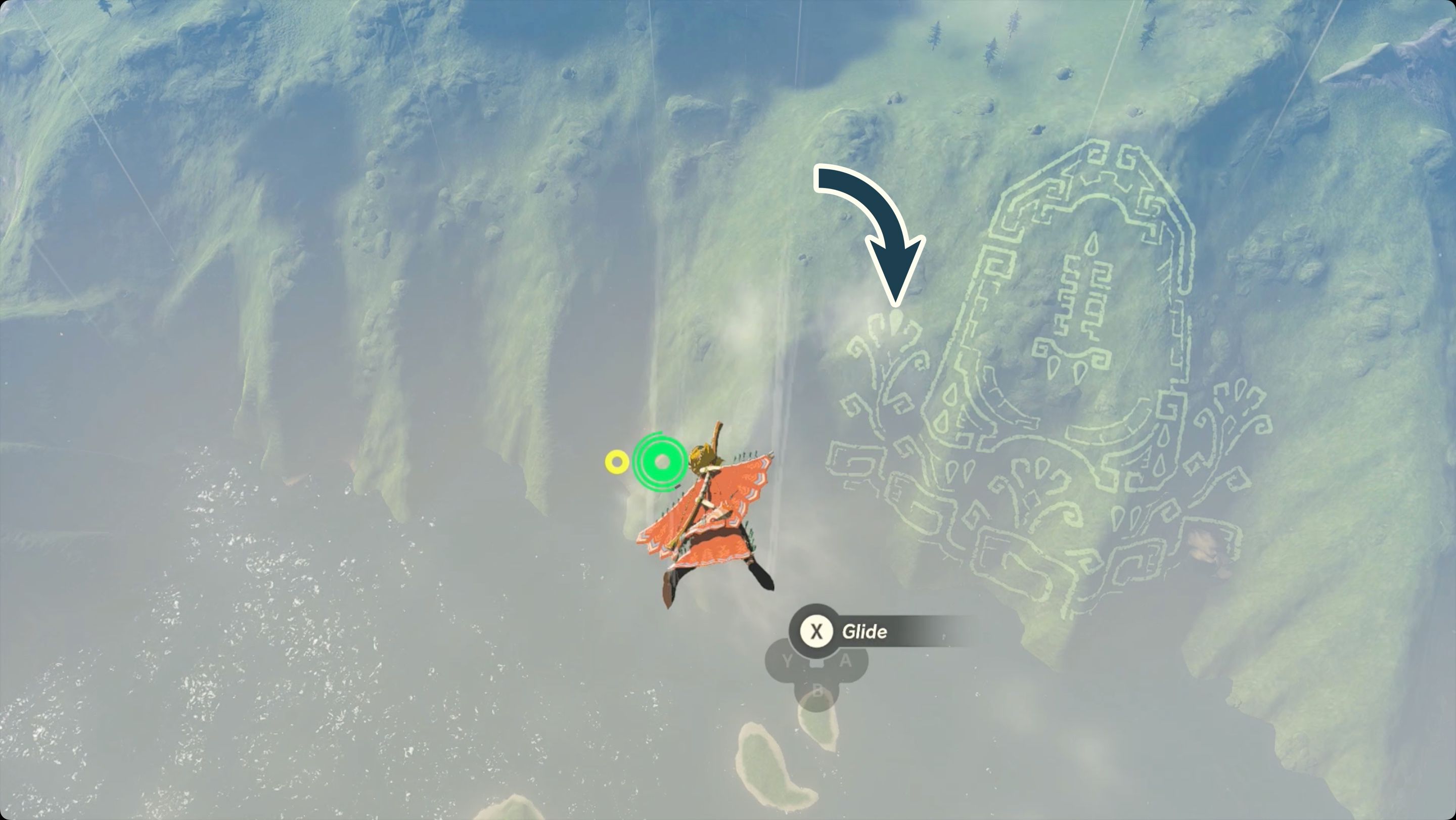 Dragon Tear geoglyph and Memory locations in Zelda: TOTK