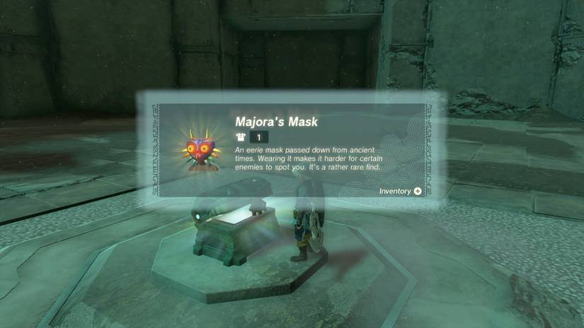 How to get Majora’s Mask at Floating Coliseum in Zelda: TotK