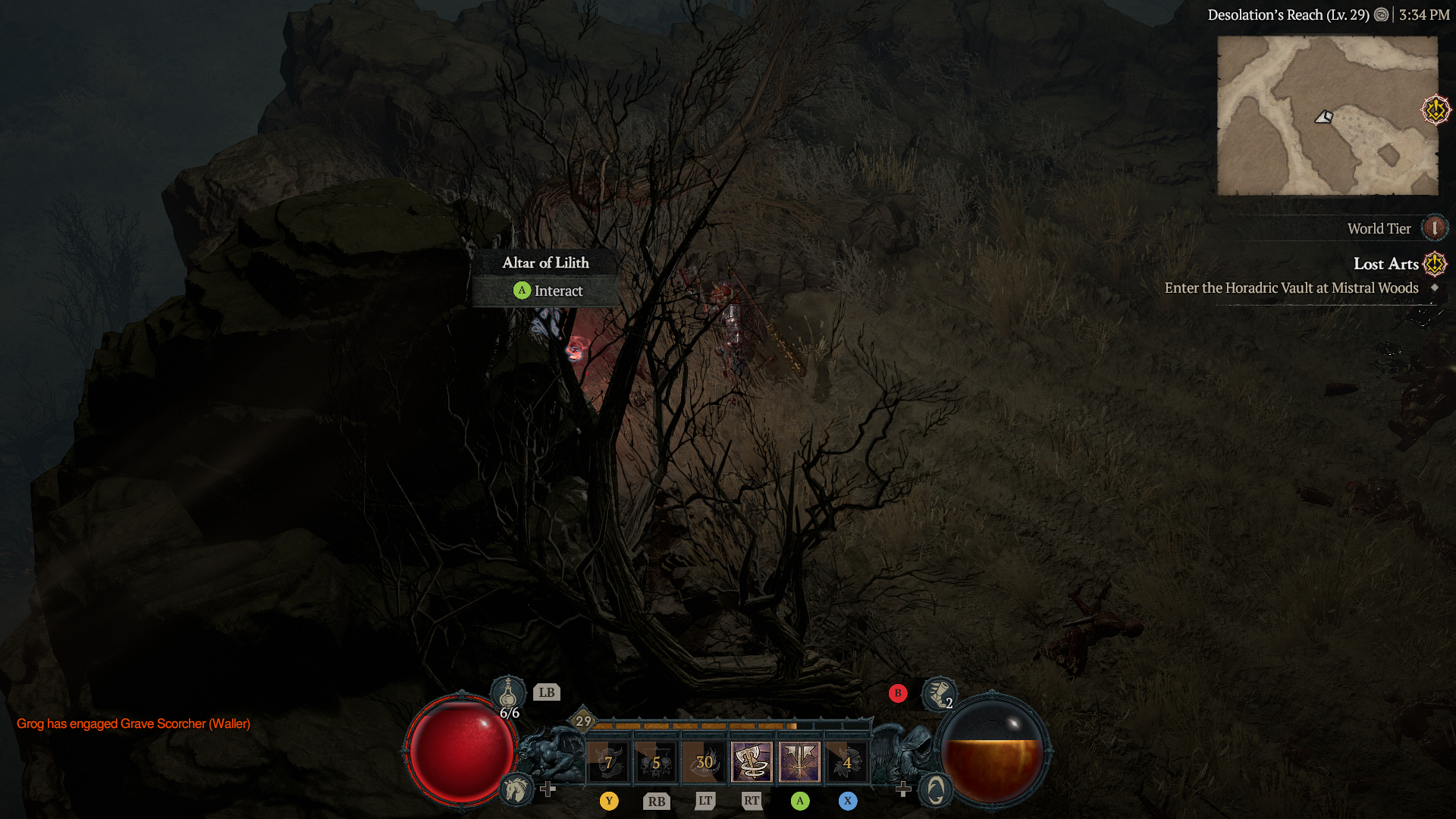 All Dry Steppes Altar of Lilith locations and map in Diablo 4