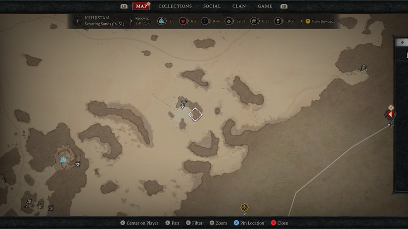 All Kehjistan Altar of Lilith locations and map in Diablo 4