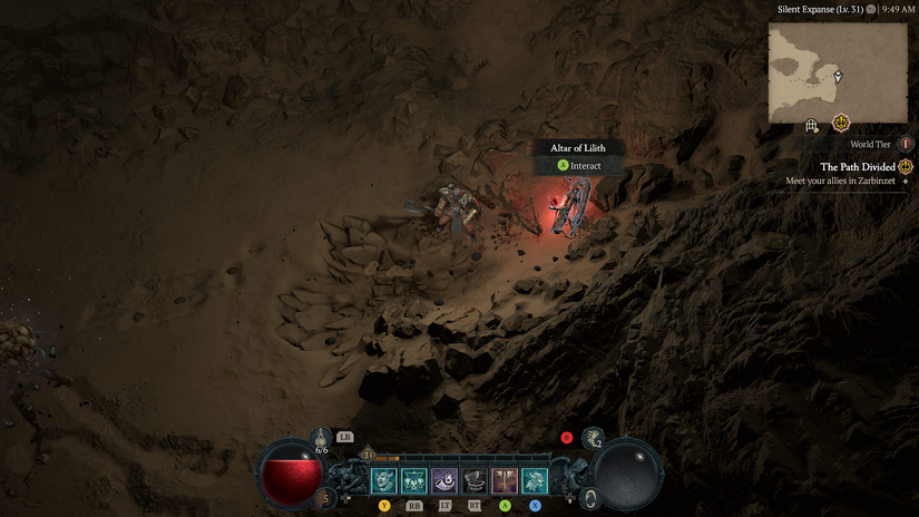 All Kehjistan Altar of Lilith locations and map in Diablo 4