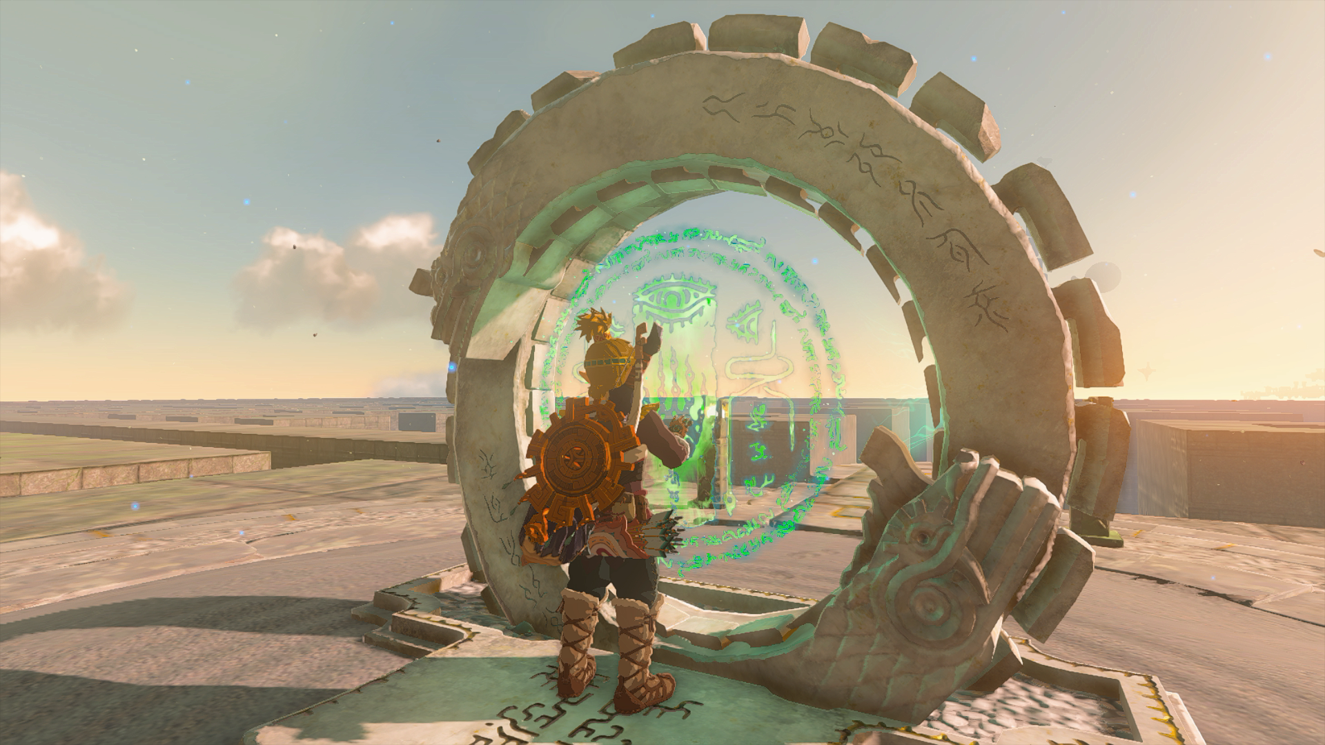 Lomei Labyrinth Island, Igashuk, Mogisari shrine guide in Zelda TOTK
