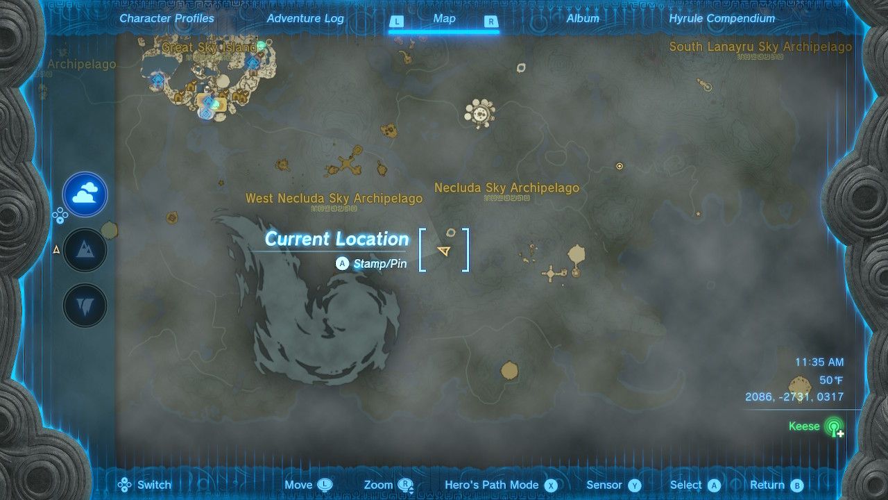 ‘Messages from an Ancient Era’ stone tablet locations in Zelda: TOTK