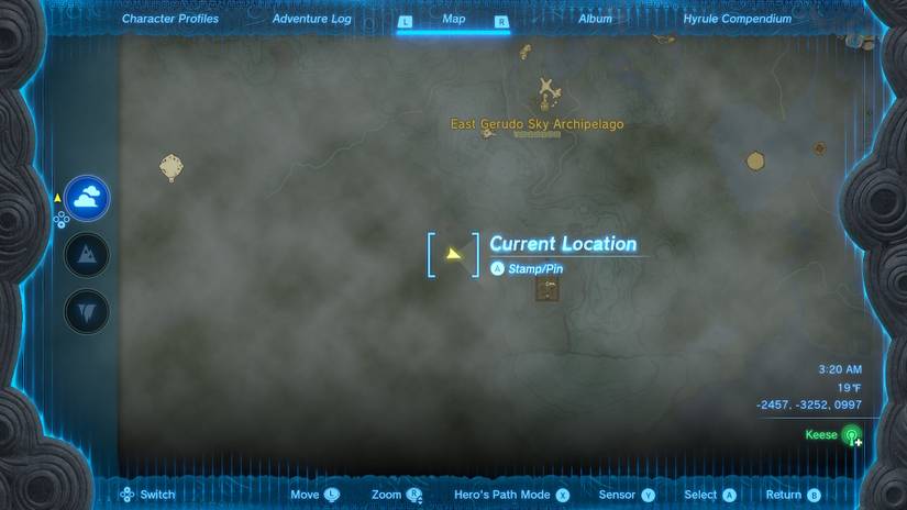 ‘Messages from an Ancient Era’ stone tablet locations in Zelda: TOTK
