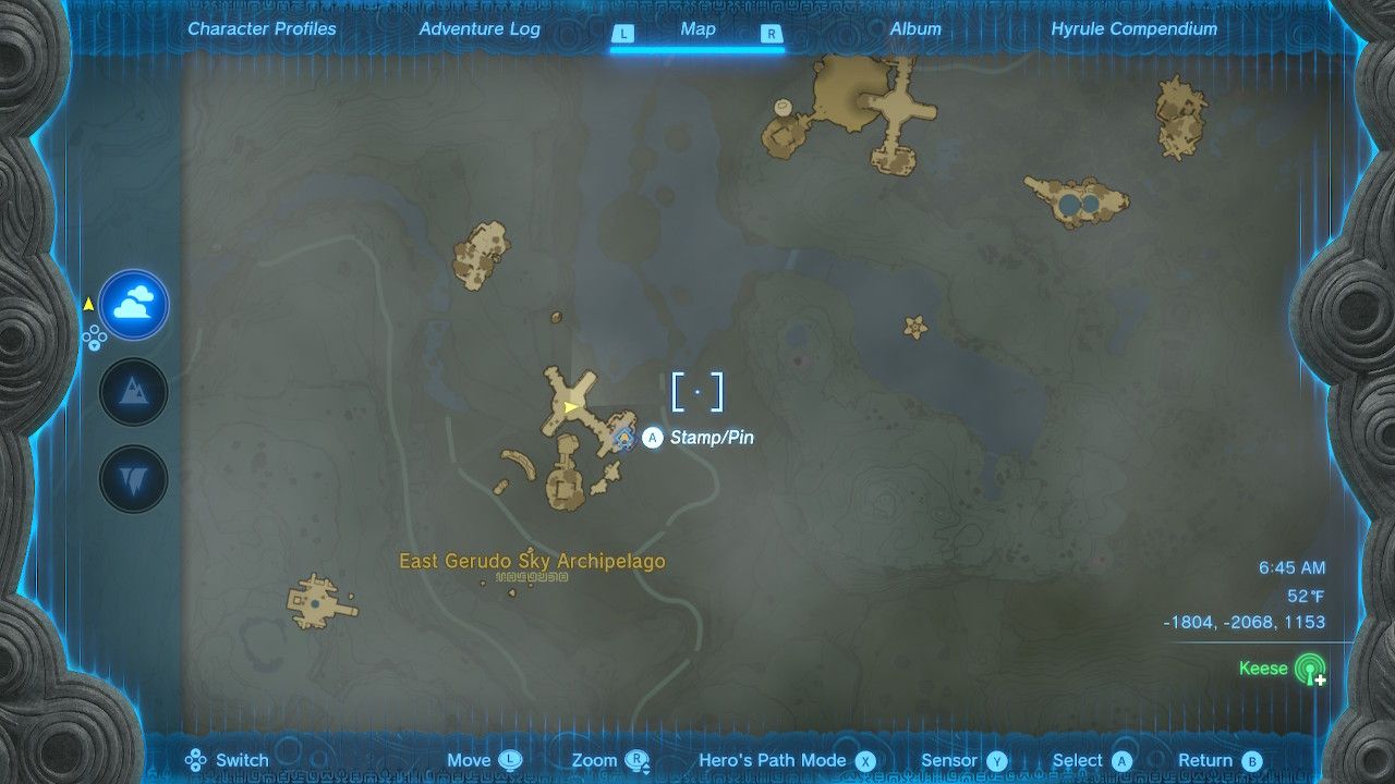‘Messages from an Ancient Era’ stone tablet locations in Zelda: TOTK
