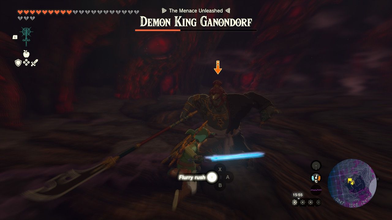 Demon King Ganondorf, Demon Dragon final boss fight guide in Zelda TOTK