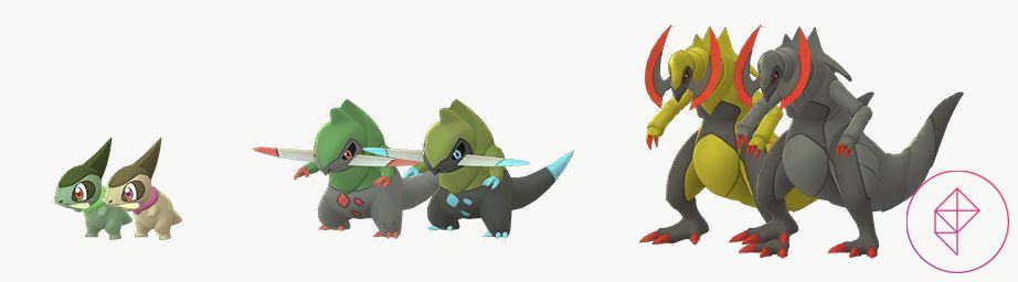 Shiny Axew Evolution