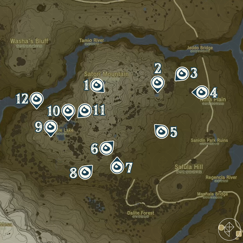 Korok seeds and Korok locations in Zelda: Tears of the Kingdom