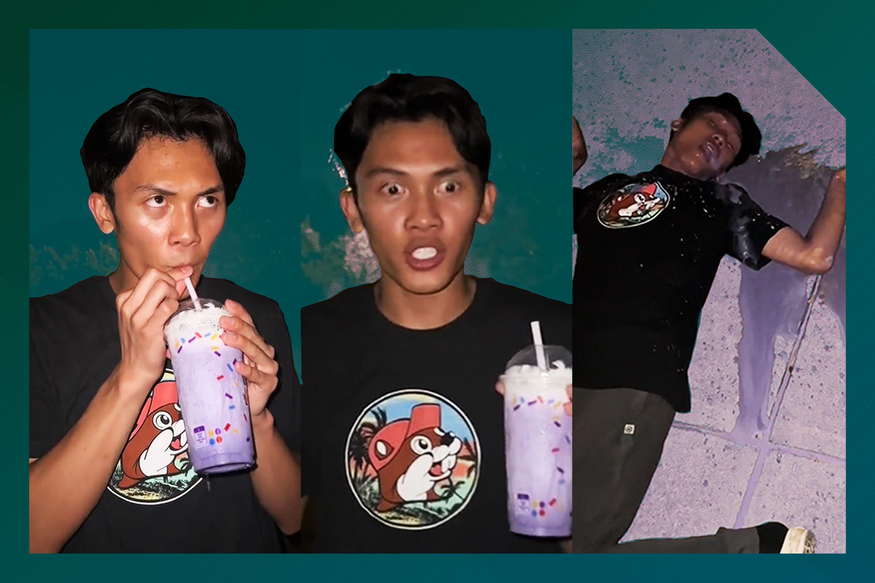 The Grimace shake TikTok trend, explained