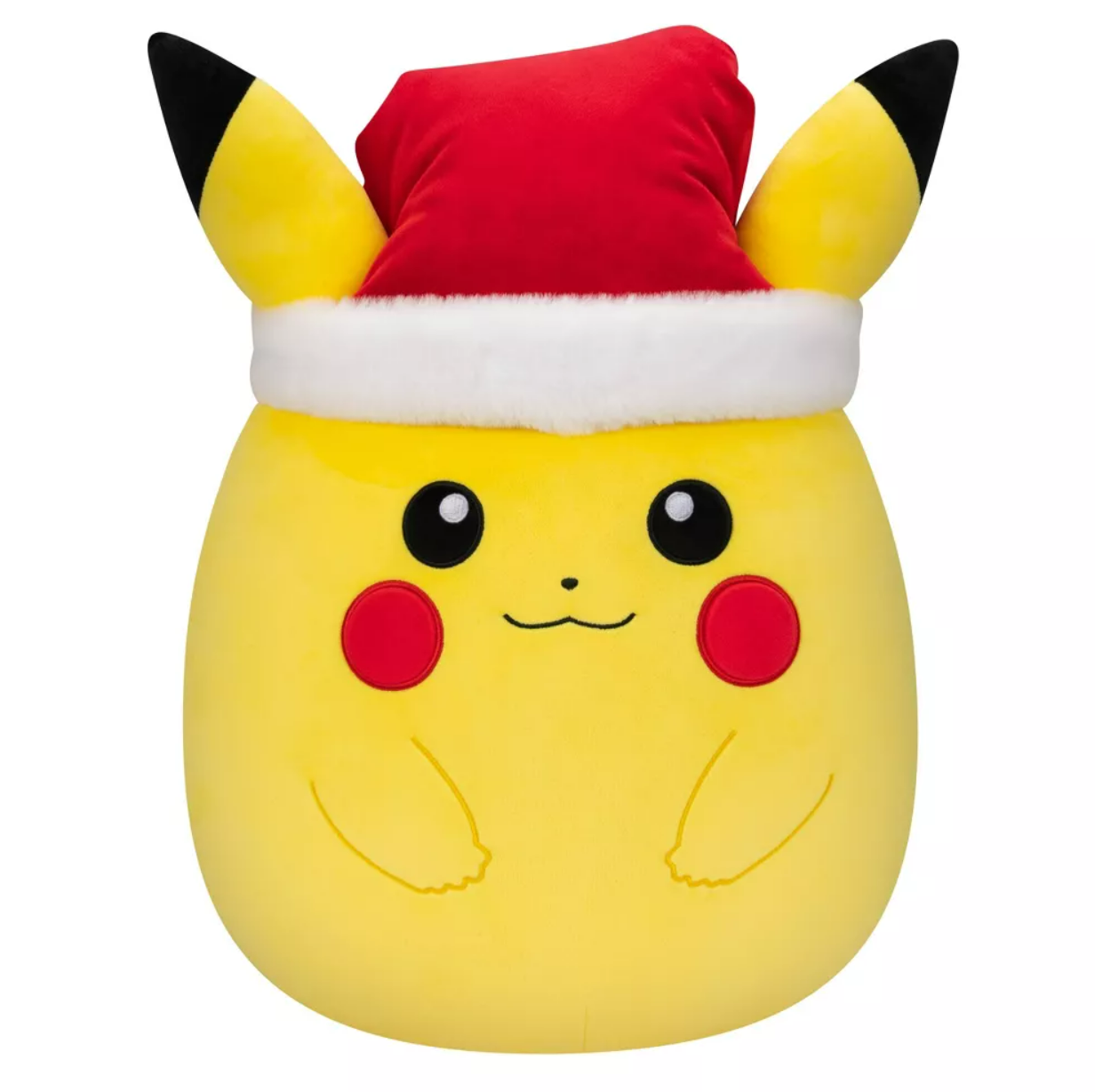 Newest Pokémon Squishmallow gives Pikachu a Santa Hat