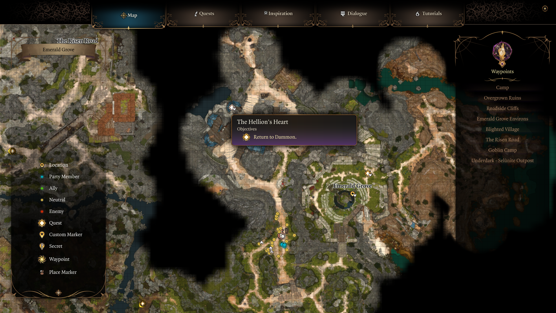 Where to find Dammon in Baldur’s Gate 3