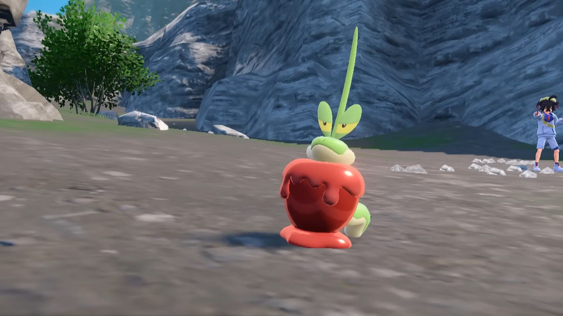 How to evolve Applin into Dipplin in Pokémon Scarlet and Violet DLC