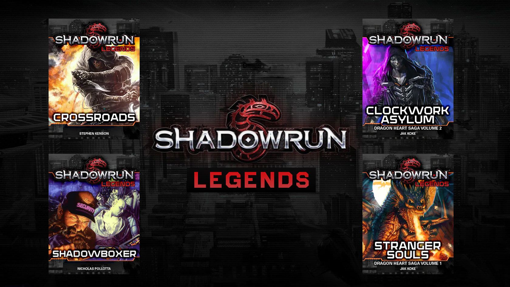 Shadowrun Legends: Get 42 books for $18 at Humble
