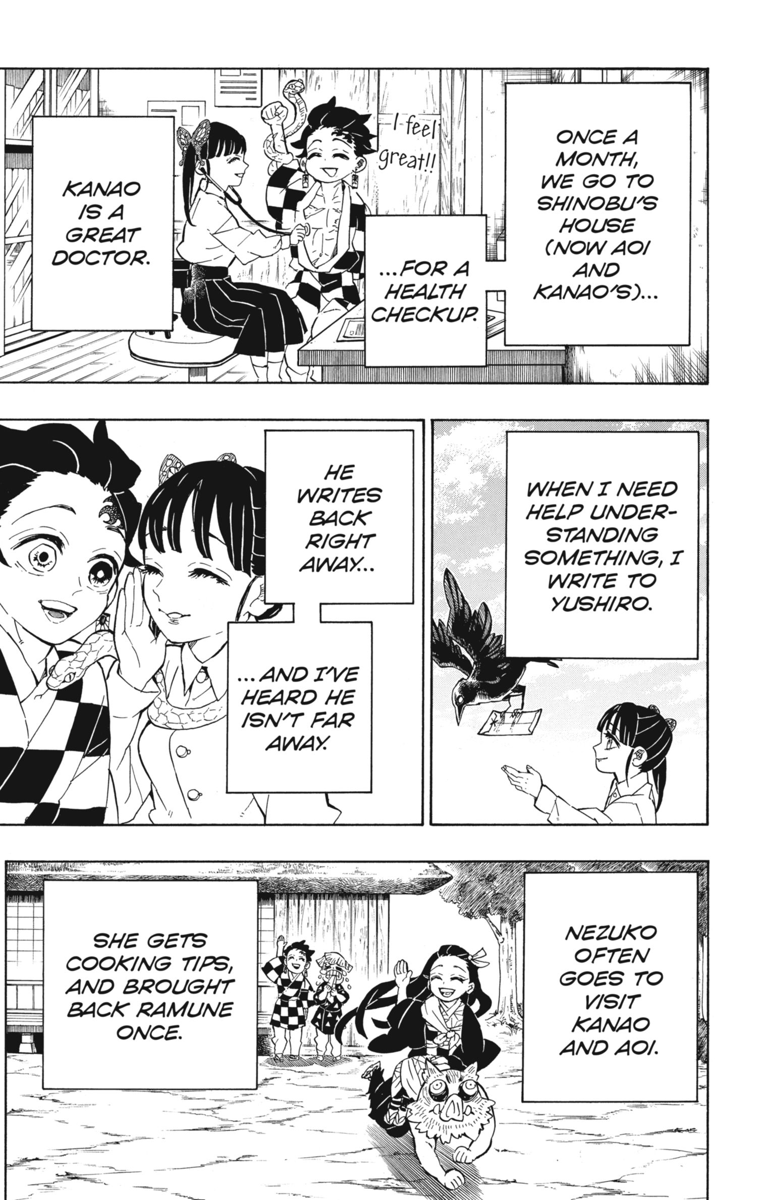 Demon Slayer is getting a chapter showing life after the mainline manga