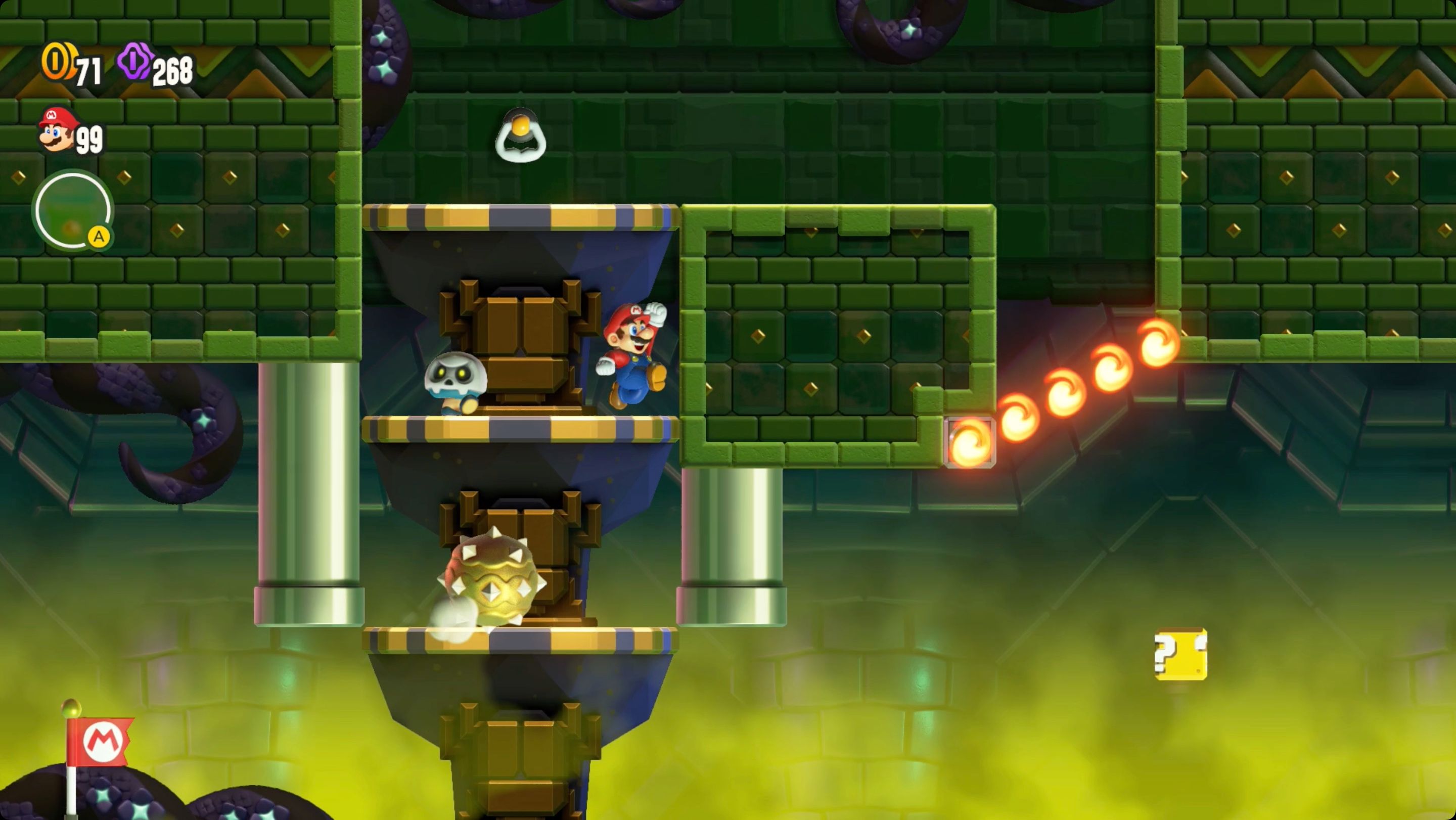 W4 Sunbaked Desert Wonder Seed locations in Super Mario Bros. Wonder