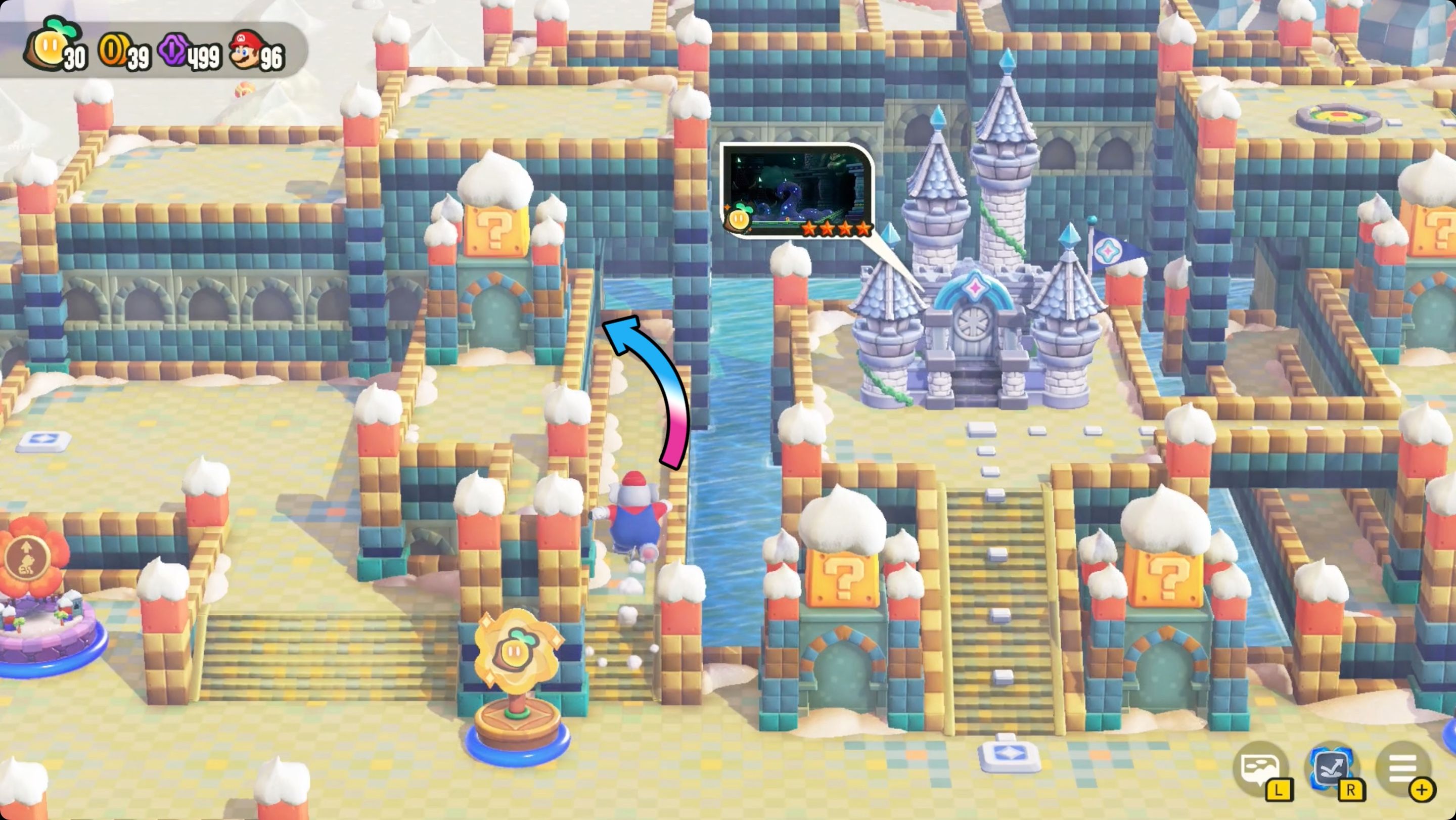 W4 Sunbaked Desert Wonder Seed locations in Super Mario Bros. Wonder
