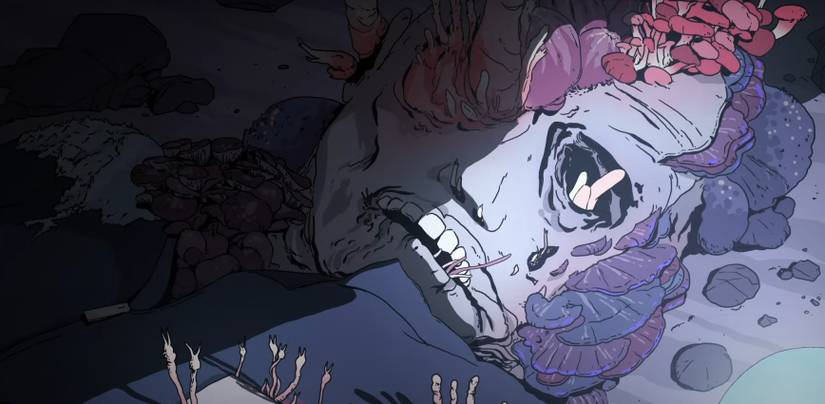 The original sci-fi series Scavengers Reign is a wild and serene trip