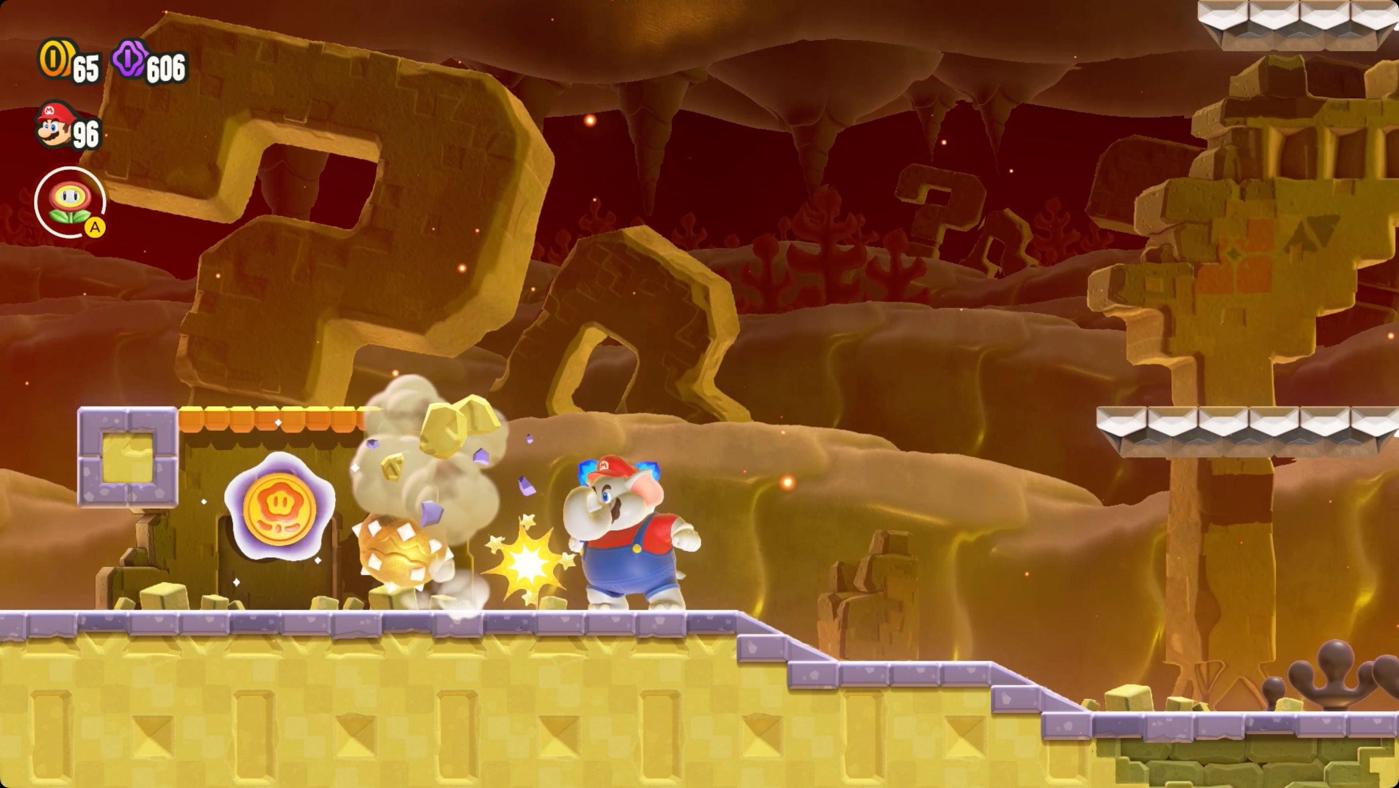 Search Party Item Park Wonder Token locations in Super Mario Wonder