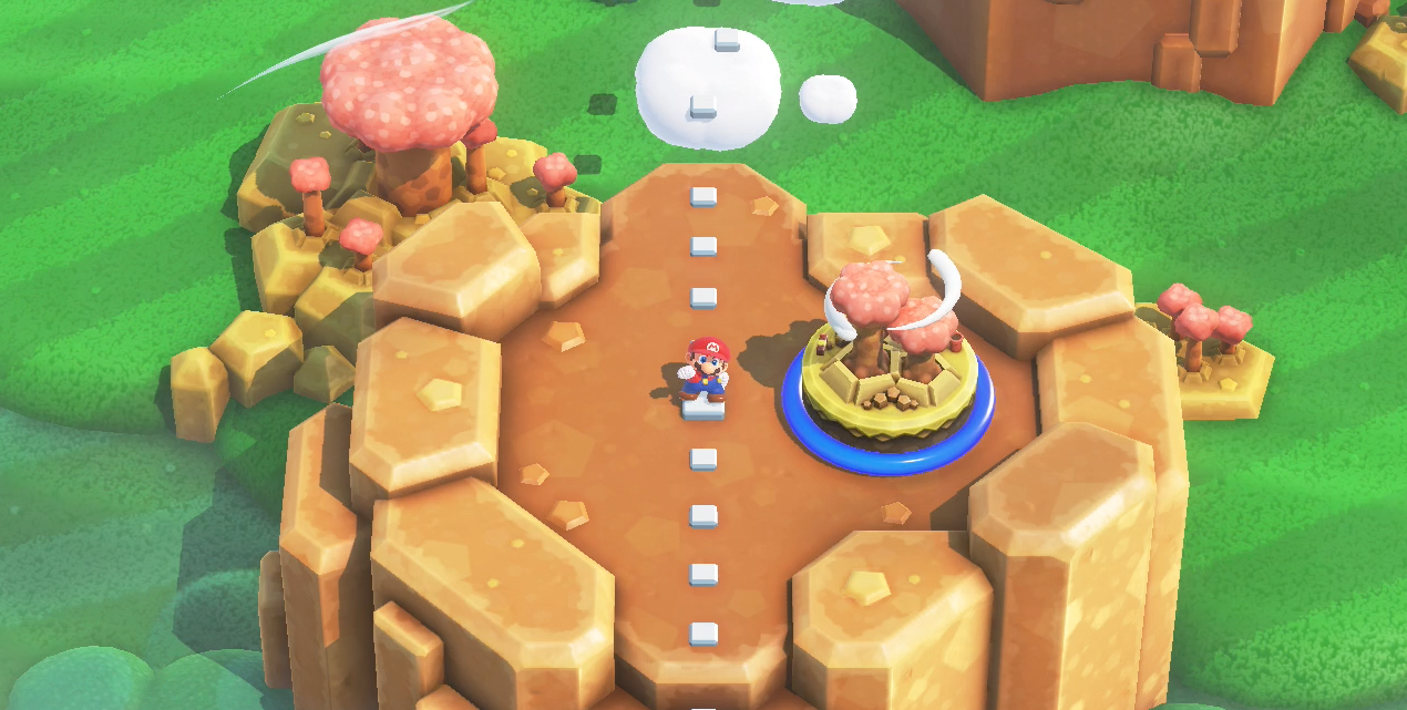 Bulrush Express secret exit location in Super Mario Wonder