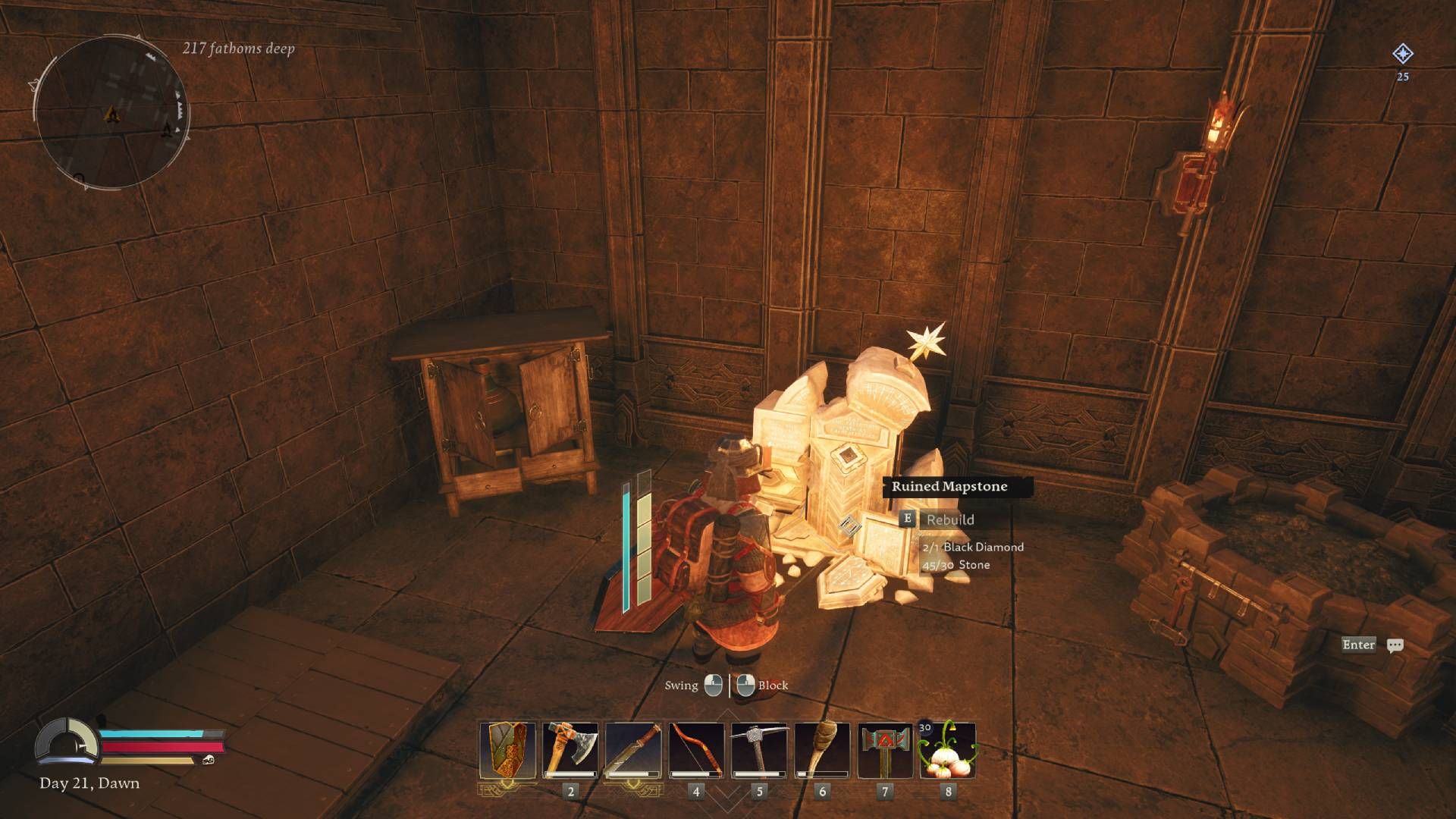 How to fast travel in Return to Moria