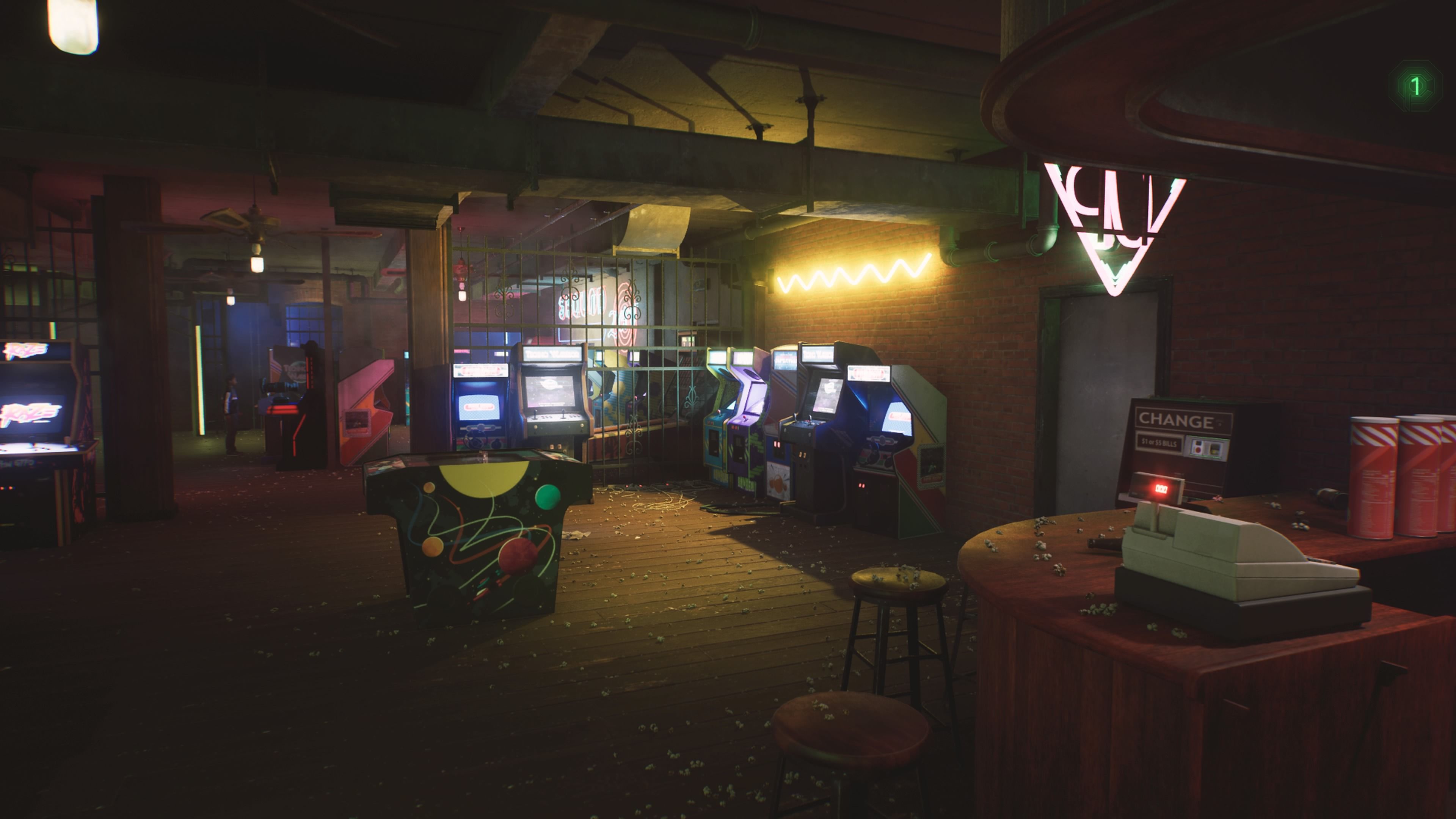 Where to find the secret area in the arcade in RoboCop: Rogue City