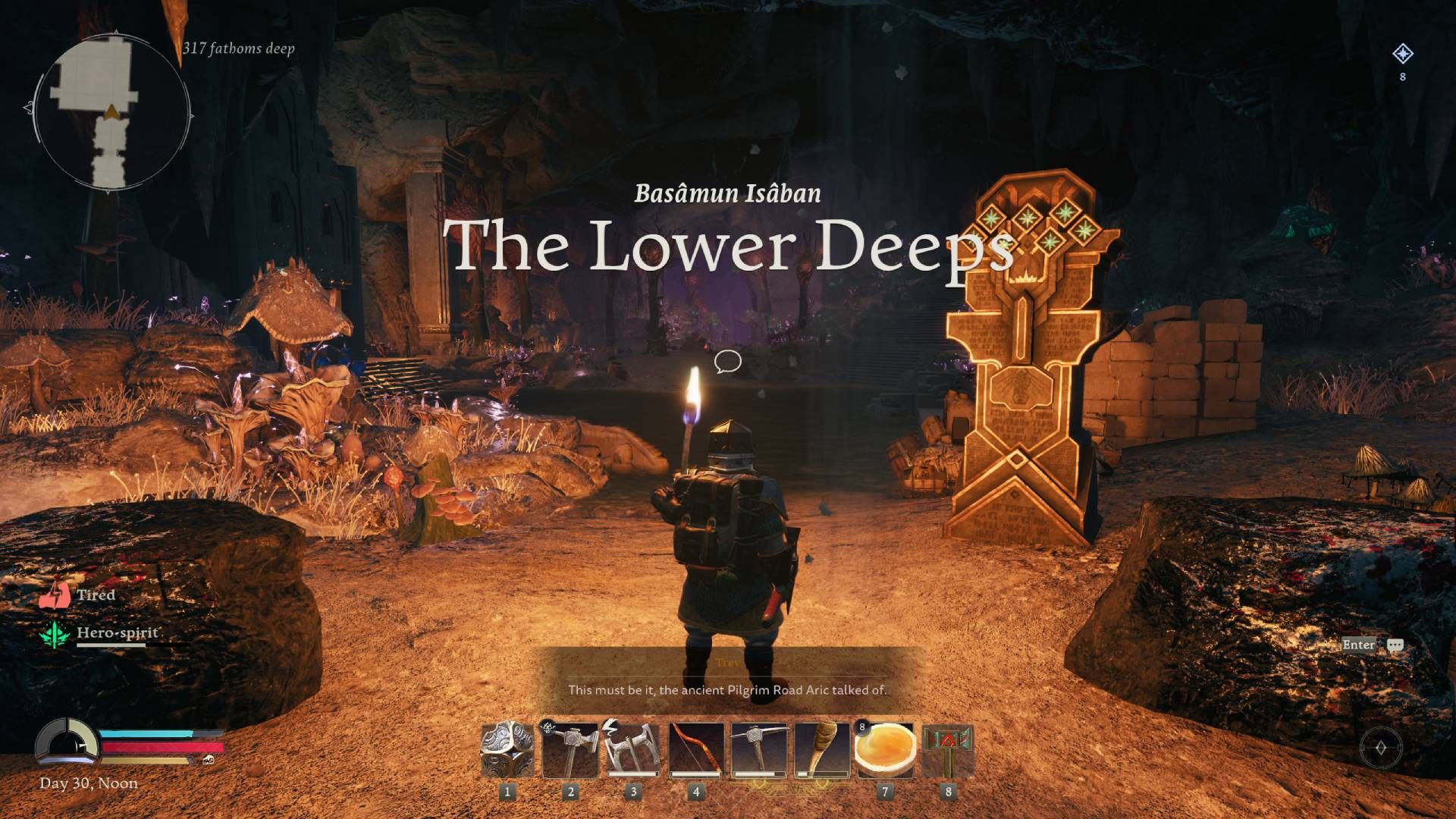 How to get to the Lower Deeps and Crystal Descent in Return to Moria