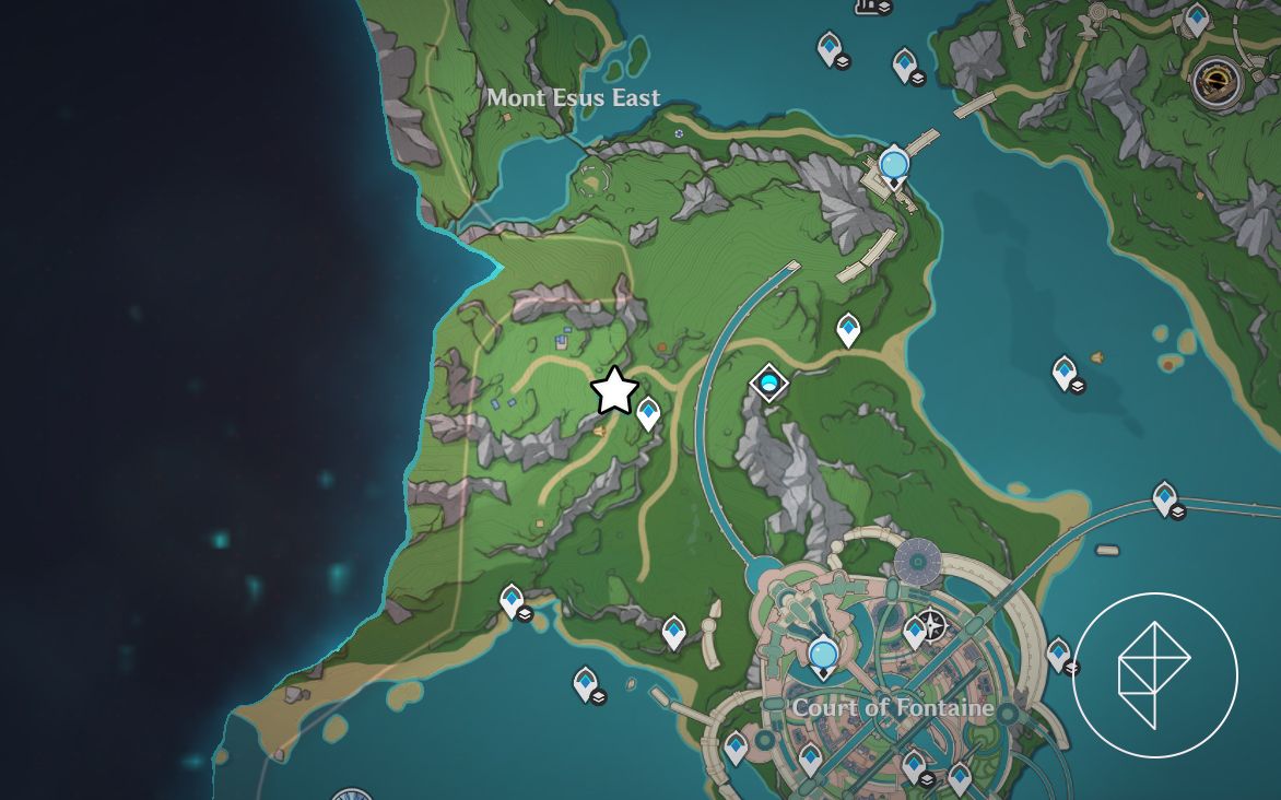 Genshin Impact Fontaine hidden reputation world quest list (4.2 update)