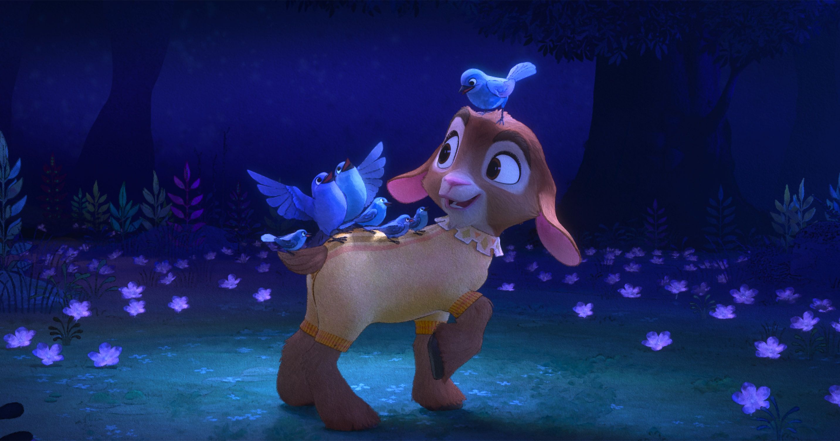 Walt Disney liked to dress up his farm animals, and Wish respects that