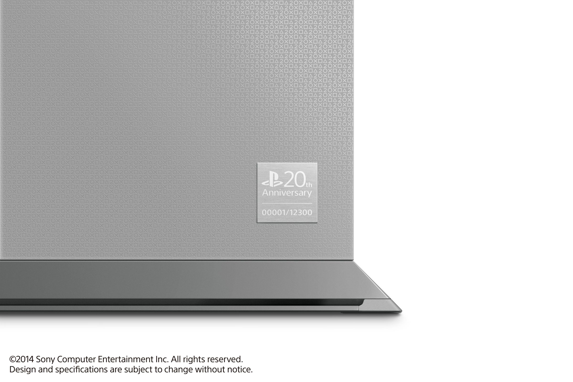 This is the gorgeous, gray 20th anniversary edition PS4