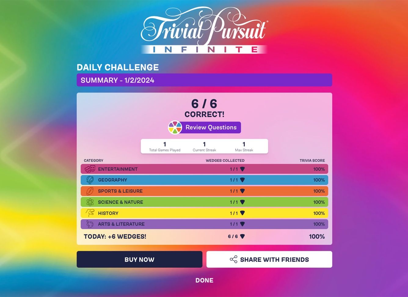 Wordle-inspired Trivial Pursuit game launched by Hasbro
