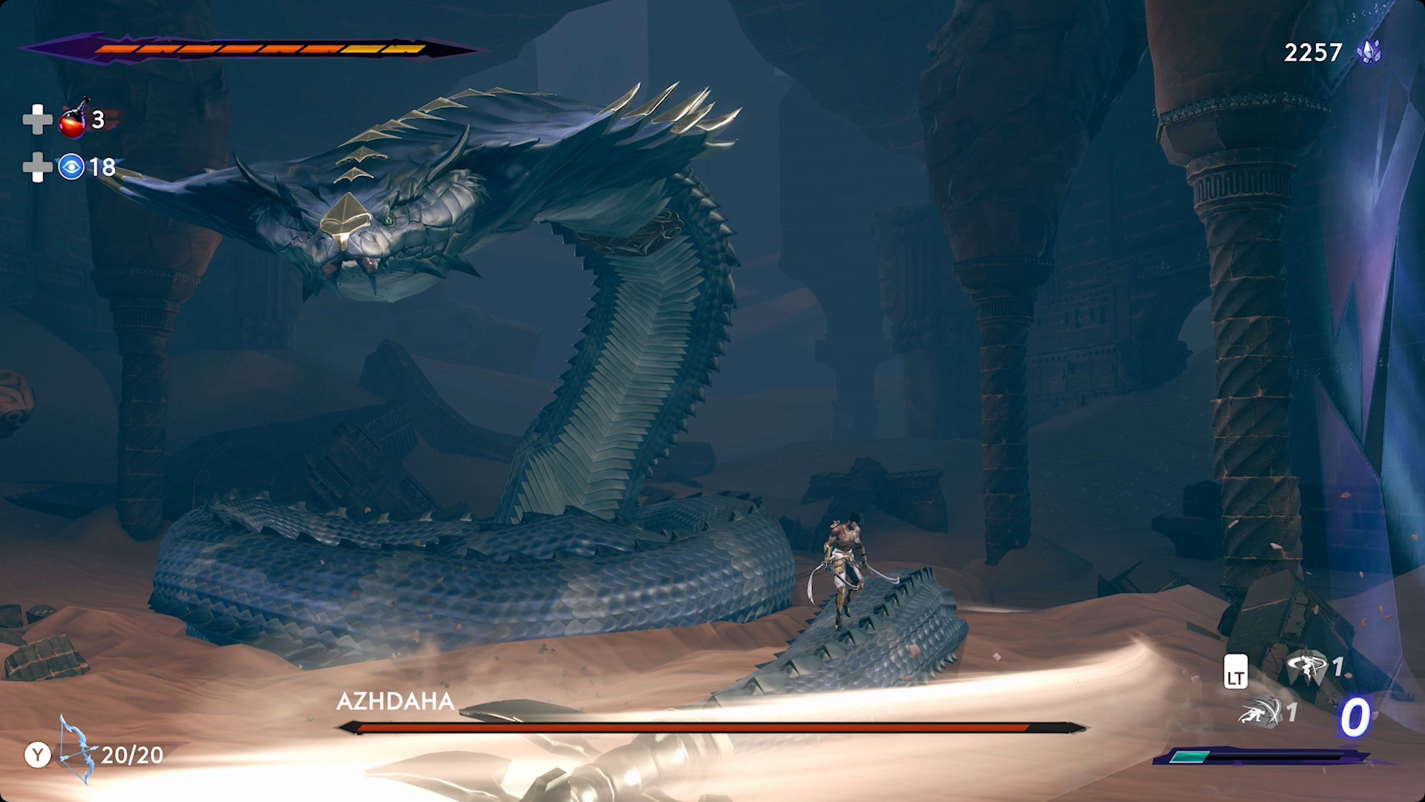 How to beat the Azhdaha boss fight in Prince of Persia: The Lost Crown
