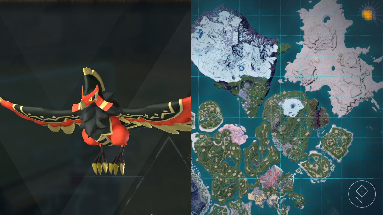 All flying mounts in Palworld, and where to find a flying mount