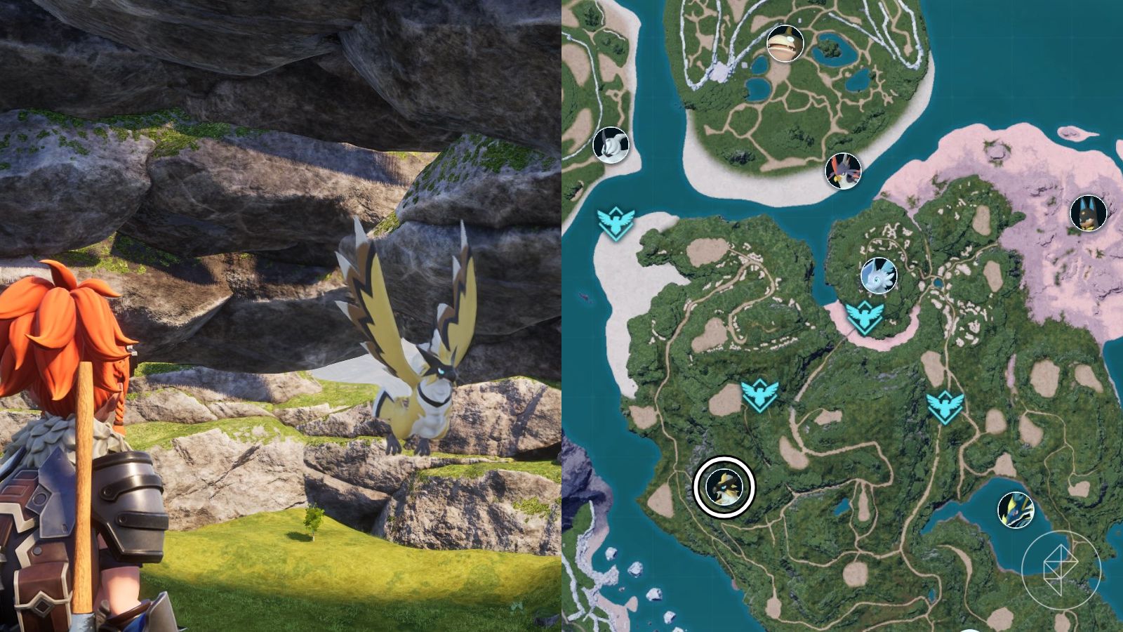 All flying mounts in Palworld, and where to find a flying mount