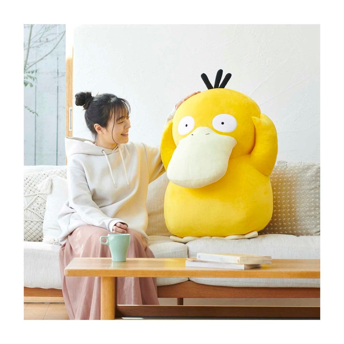 The life-size Psyduck is back in stock at The Pokémon Center