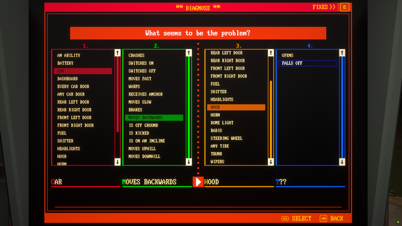 How to fix quirks with the tinker station in Pacific Drive