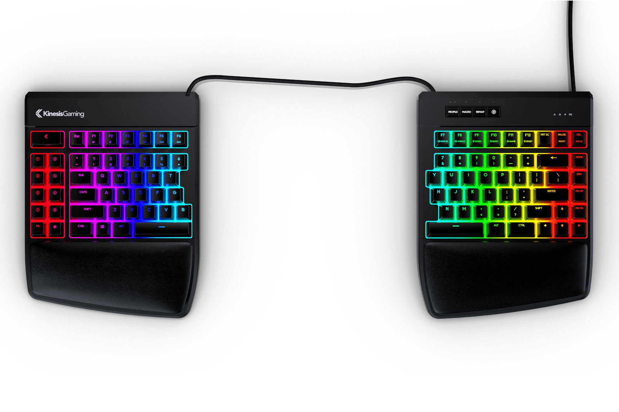 Use a split keyboard to protect your wrists during work and PC gaming