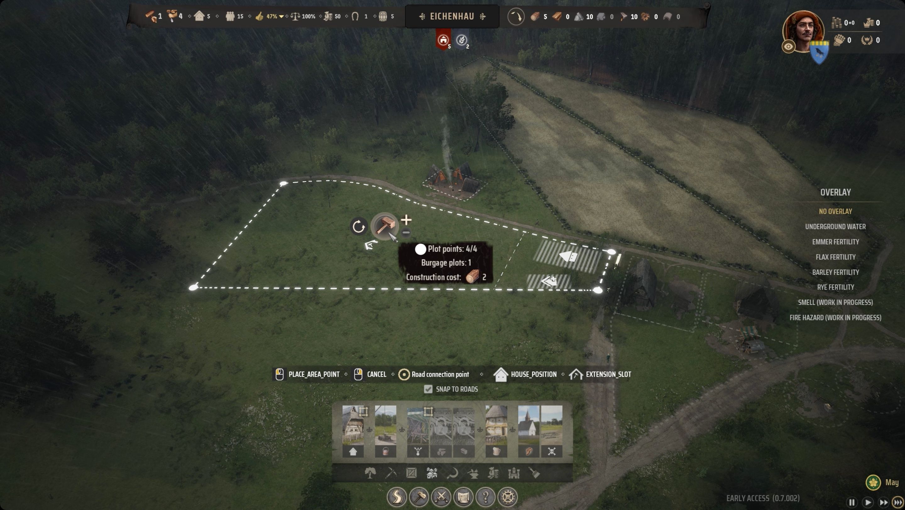 How to upgrade burgage plots in Manor Lords