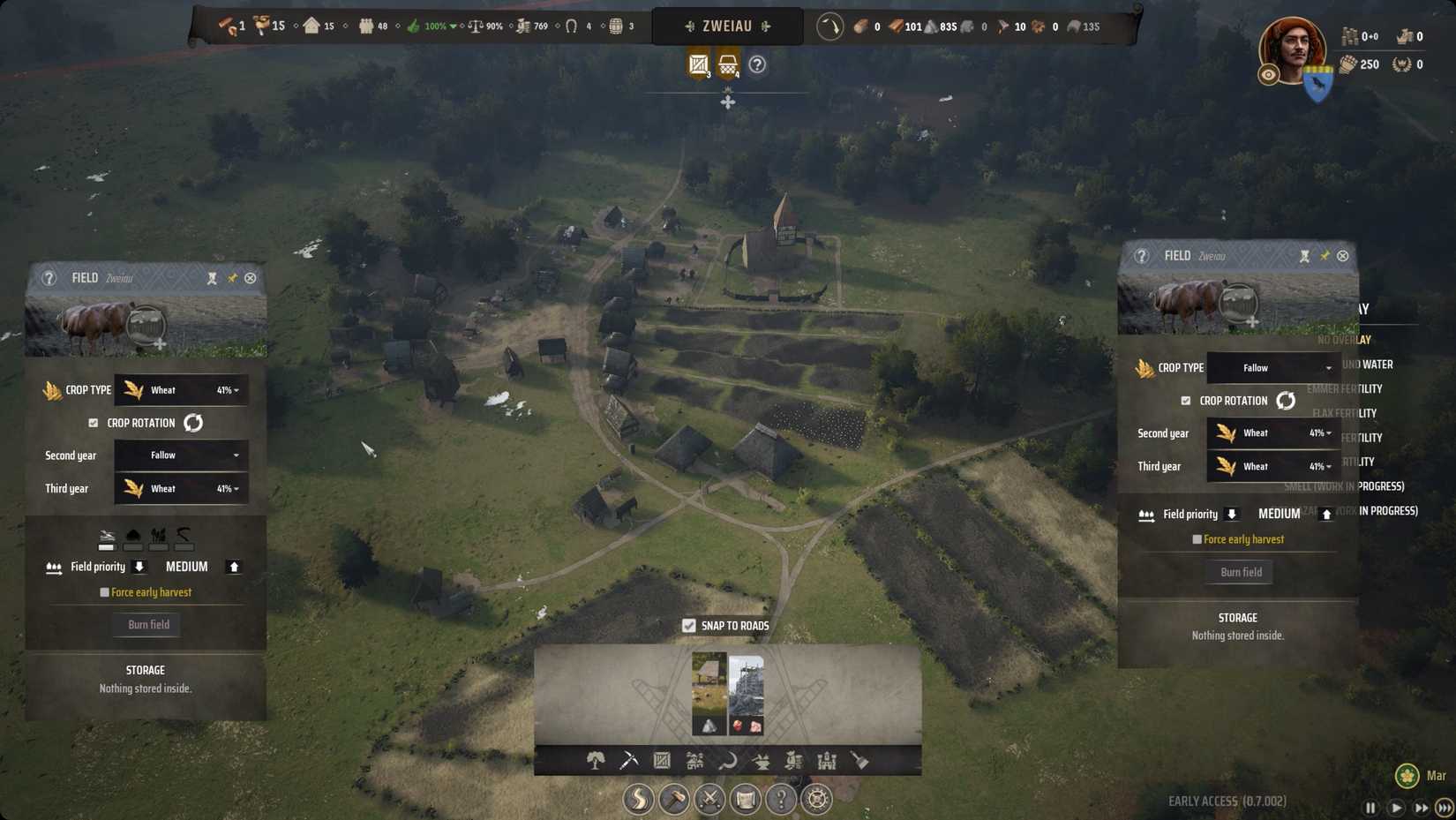 How to farm in Manor Lords