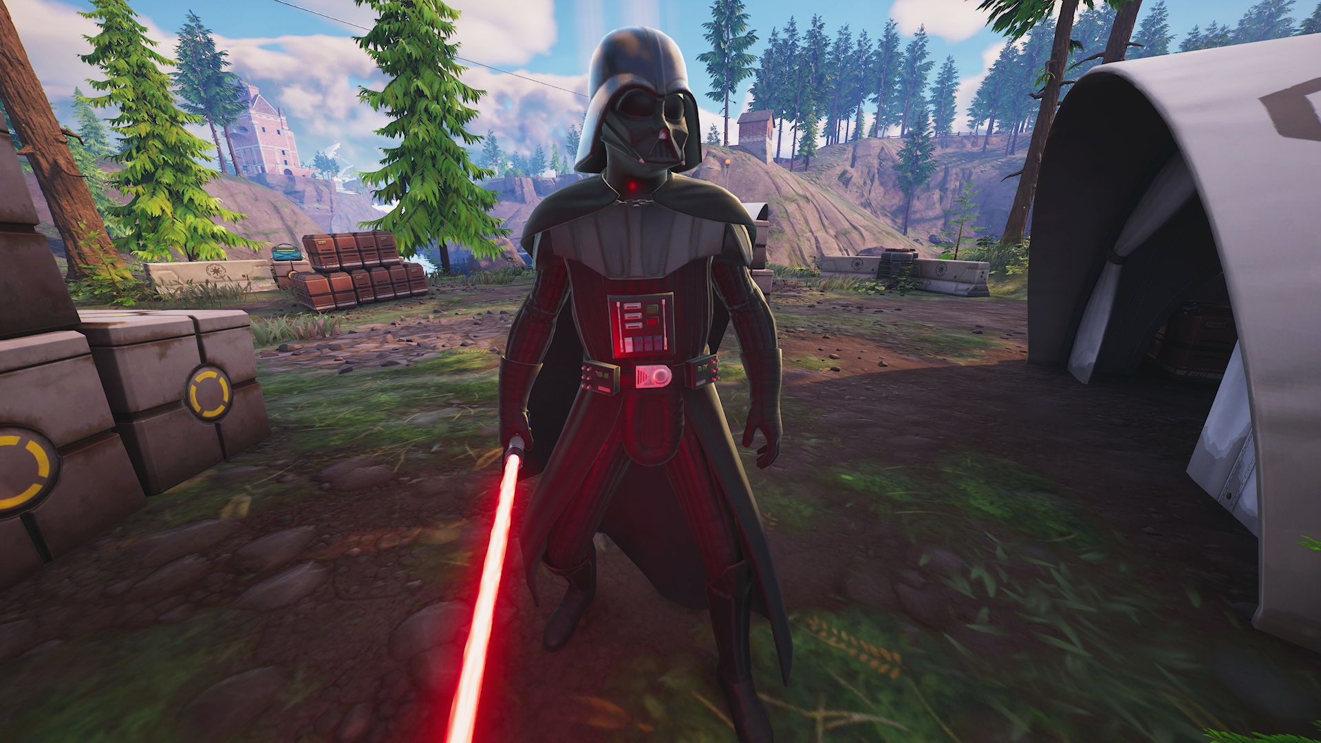 Where to find Darth Vader and Chewbacca in Fortnite