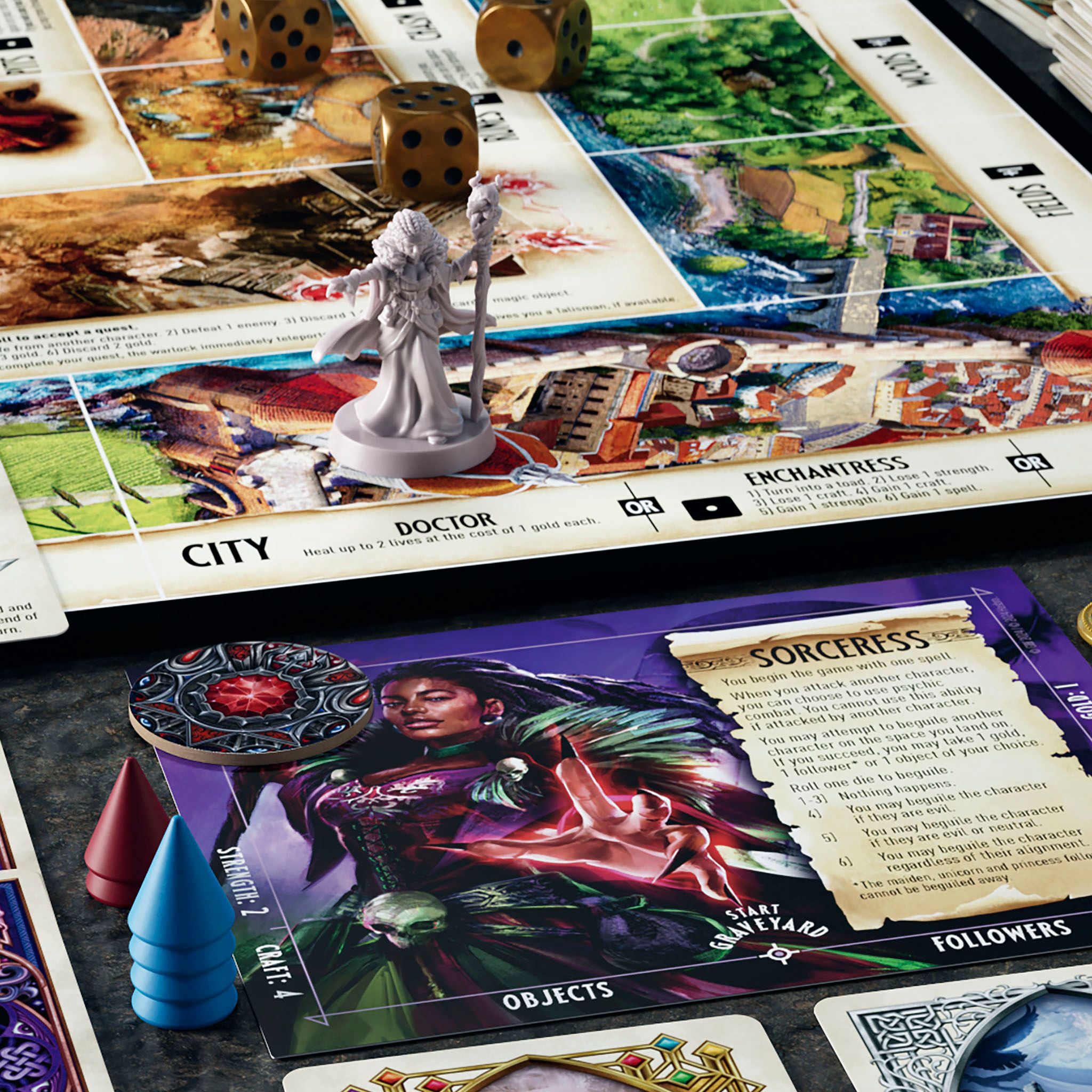 Talisman, one of the great dungeon crawl board games, gets new edition