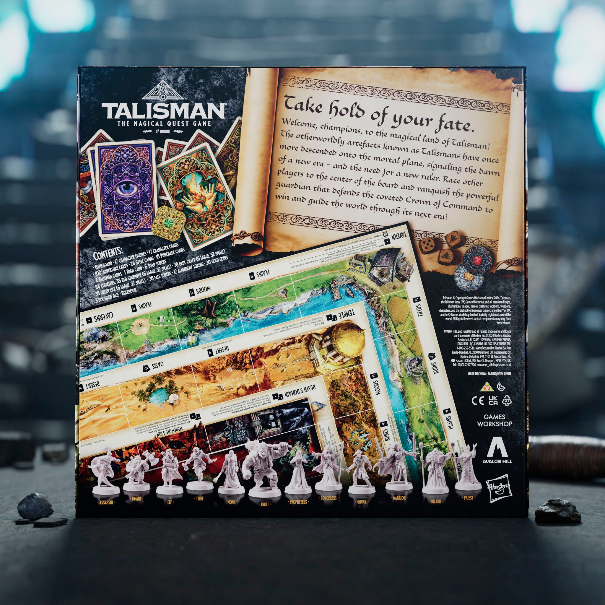 Talisman, one of the great dungeon crawl board games, gets new edition