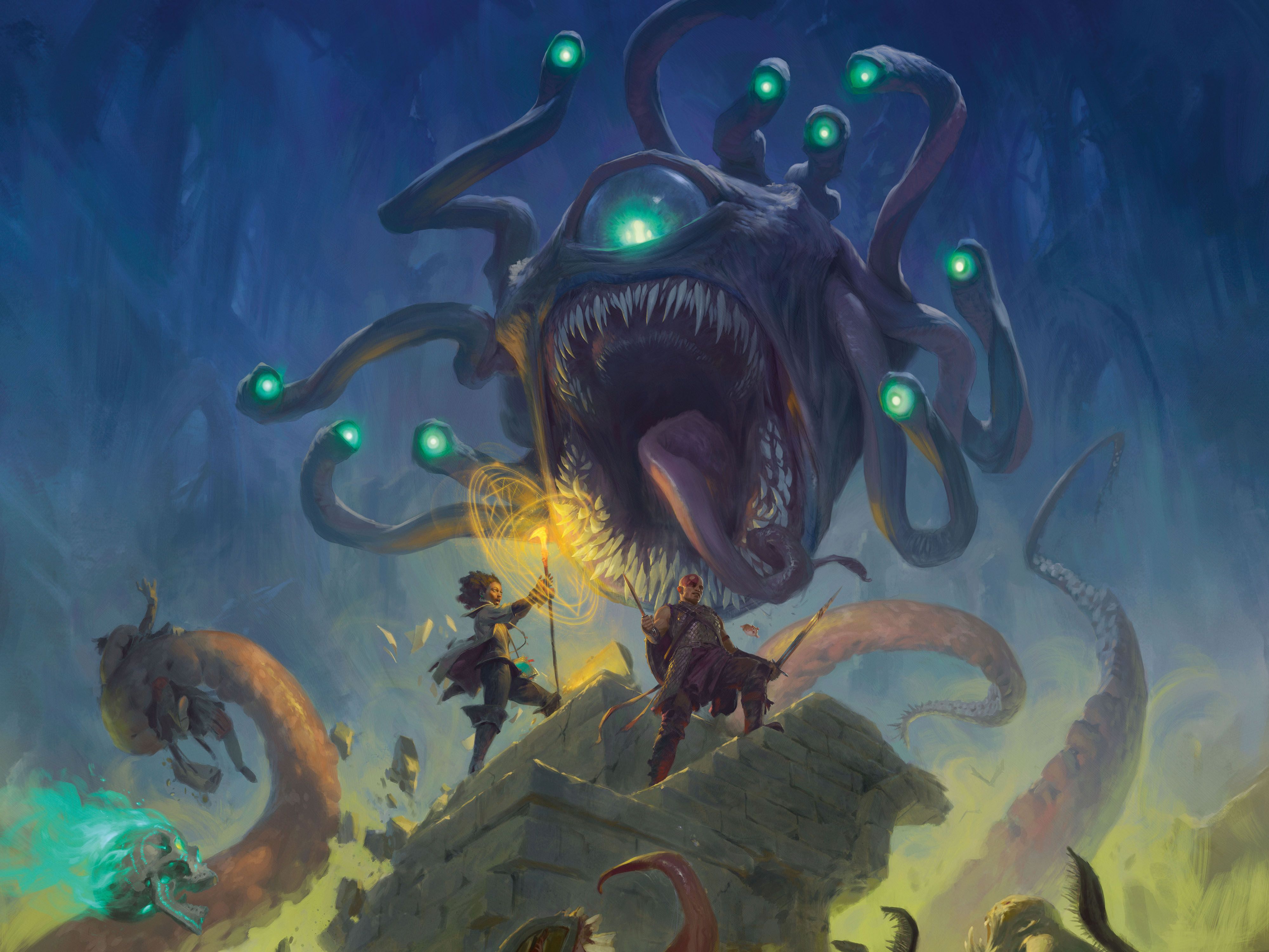 All the new Dungeons & Dragons core rulebook cover art, revealed