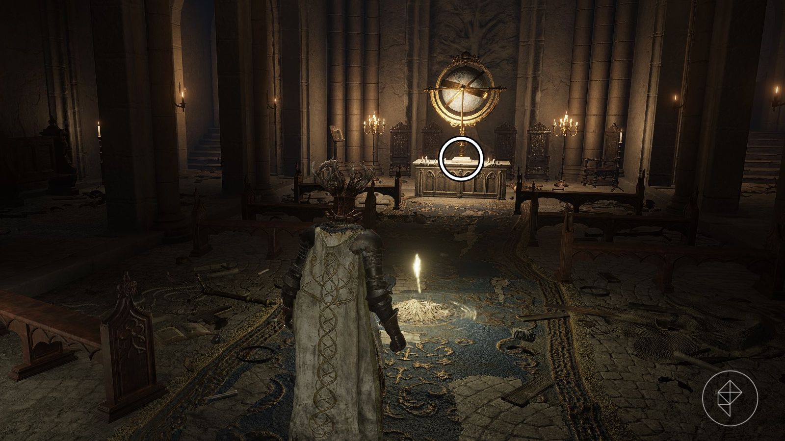 Carian Study Hall walkthrough, pedestal puzzle in Elden Ring