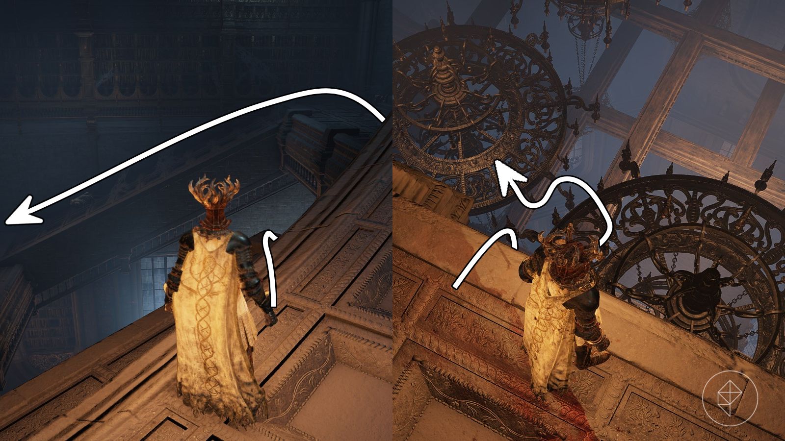 Carian Study Hall walkthrough, pedestal puzzle in Elden Ring